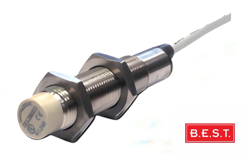 IS-12-C1-03 - M12, 4mm detection, Flush head, N.A. PNP, 2m Cable | Inductive Sensor